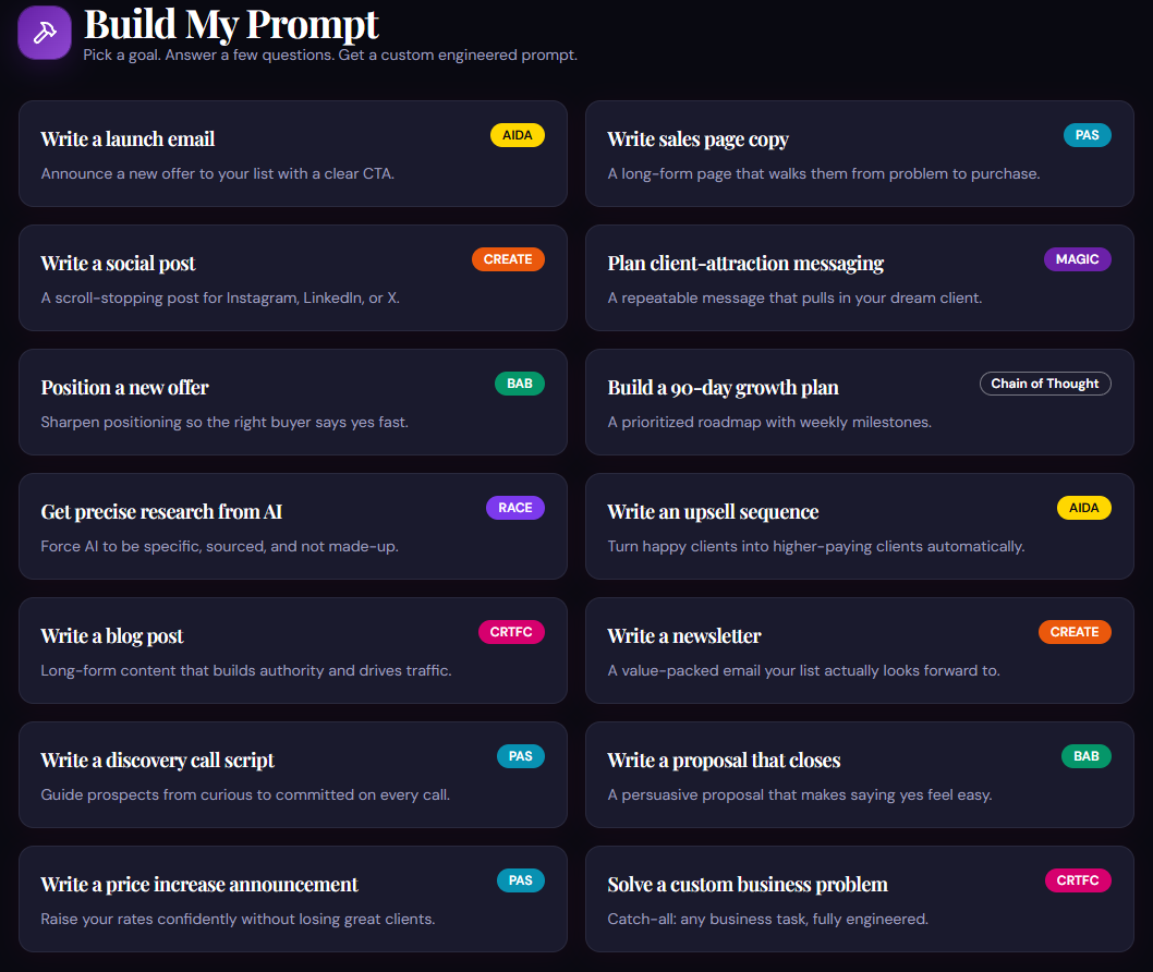 Prompts That Pay — AI Prompt Engineering for CEOs & Coaches